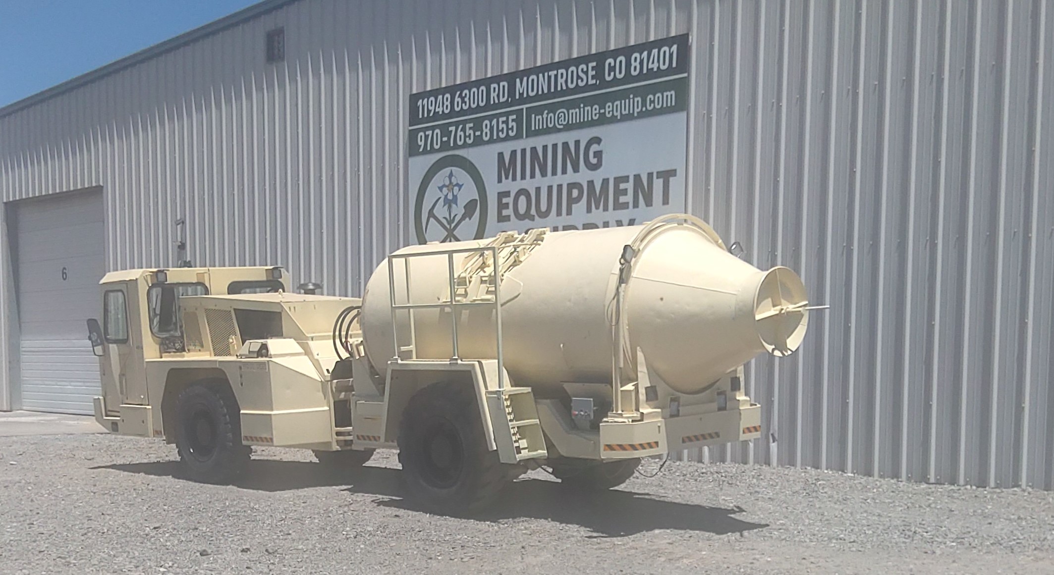 NORMET Utimec 1500 Transmixer - Mining Equipment & Supply LLC