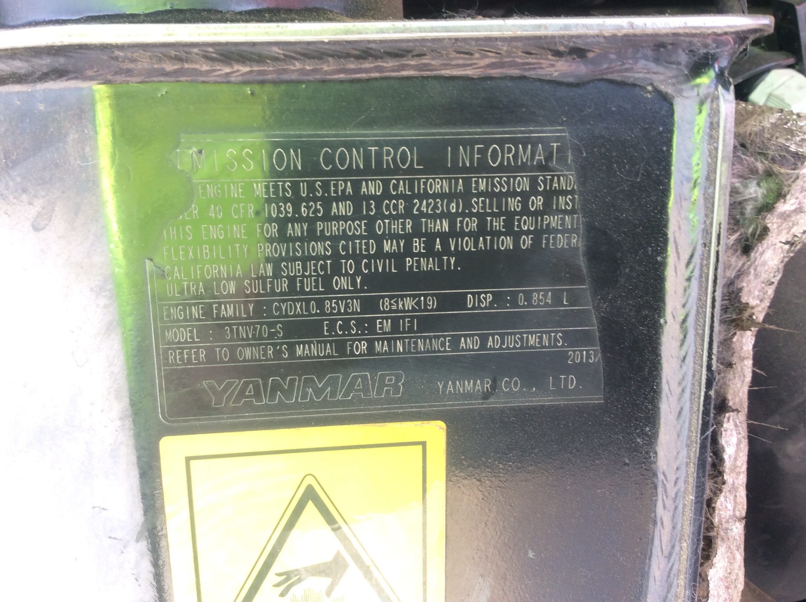 Takeuchi TB016 Mini Excavator - Mining Equipment & Supply LLC