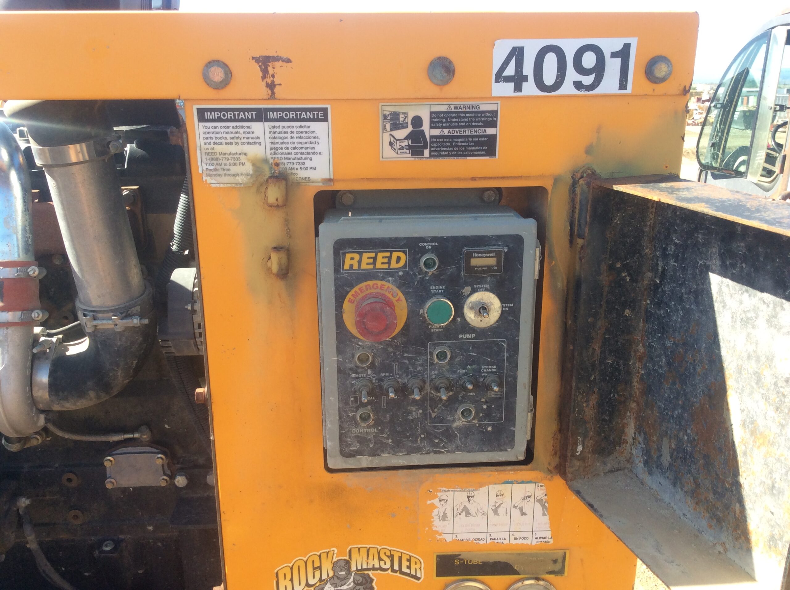 Reed A30HP Concrete Pump - Mining Equipment & Supply LLC
