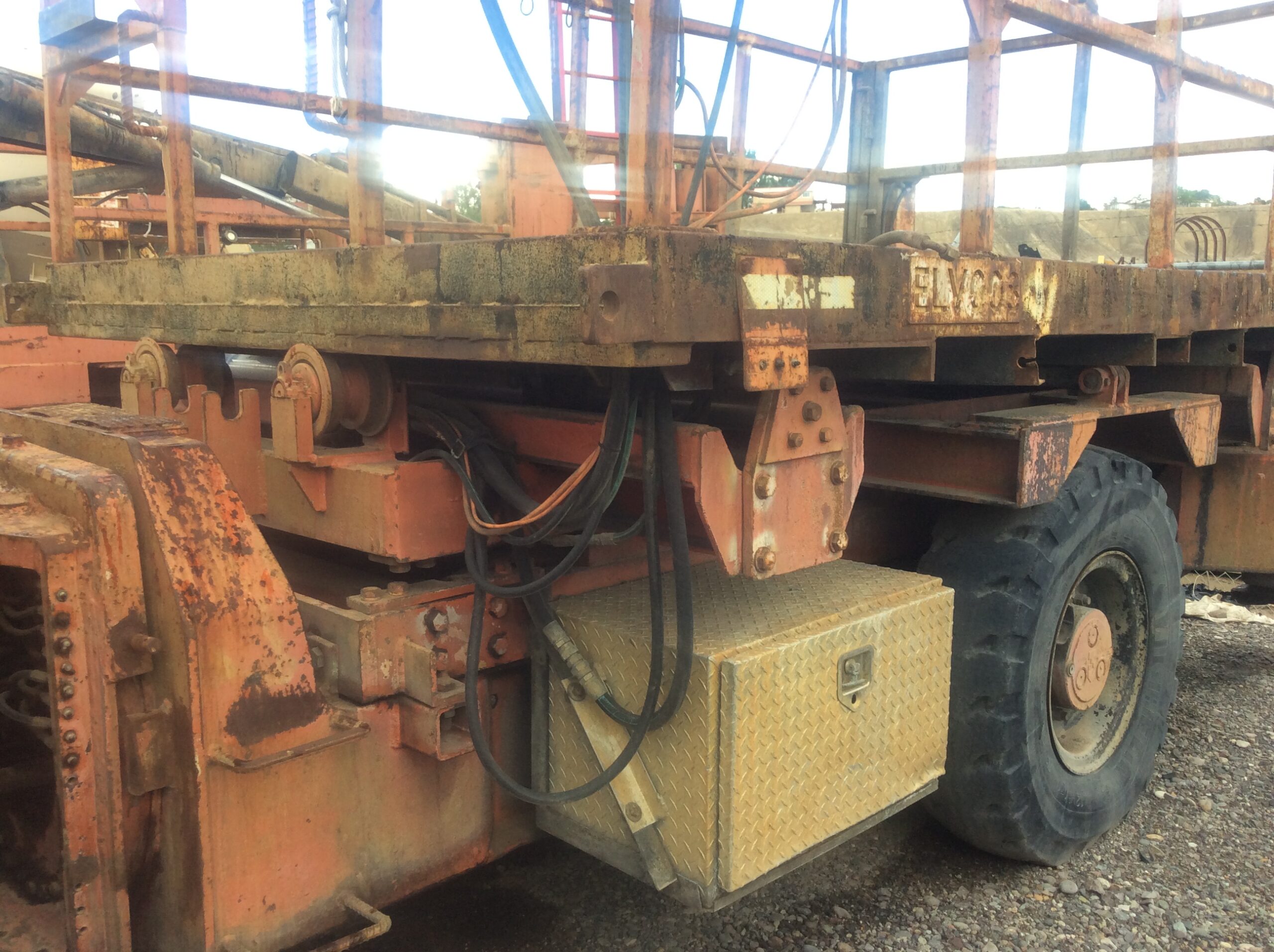 DUX SL6000S Scissor Deck - Mining Equipment & Supply LLC