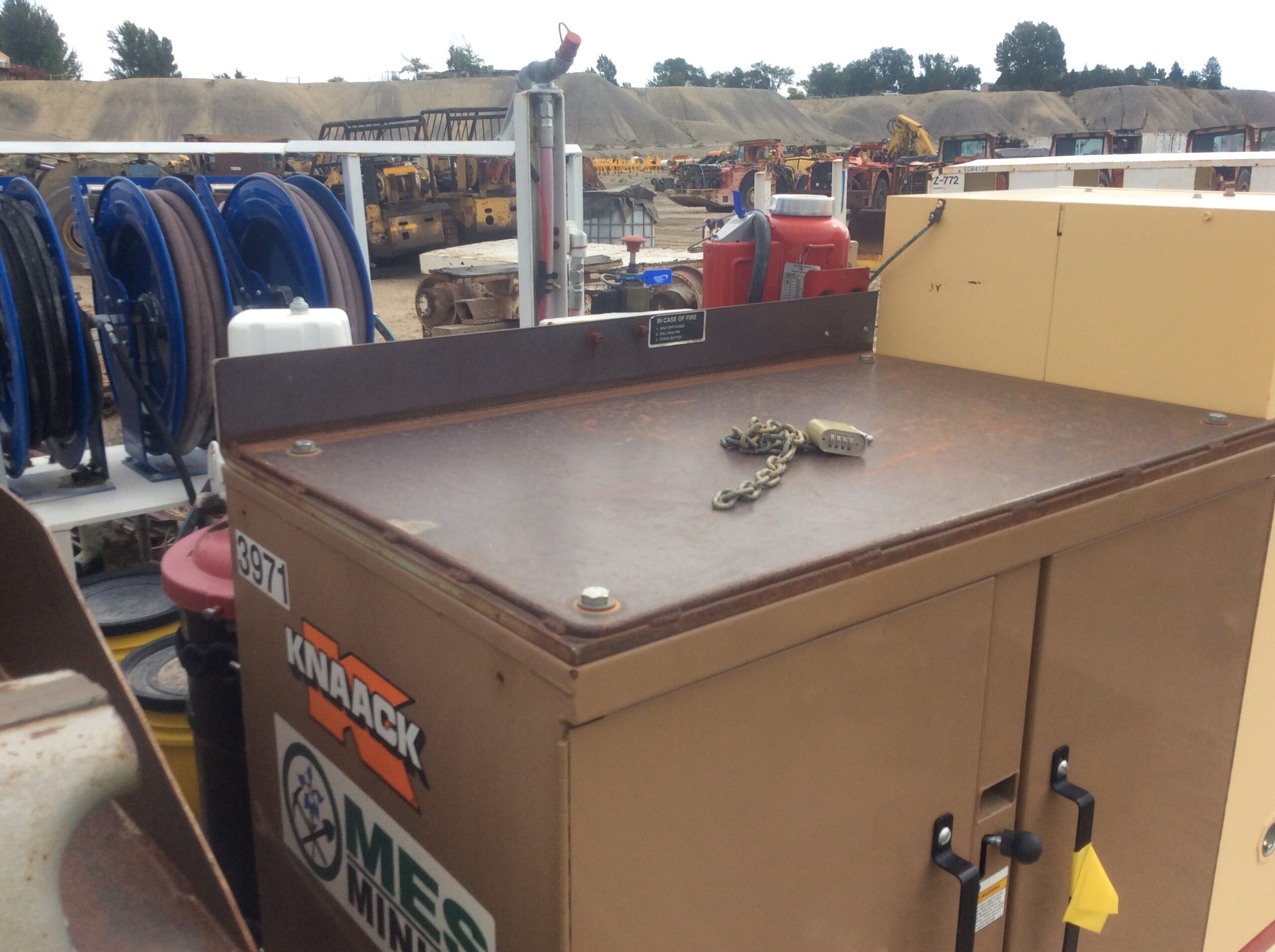 Rail Lube Car - Mining Equipment & Supply LLC