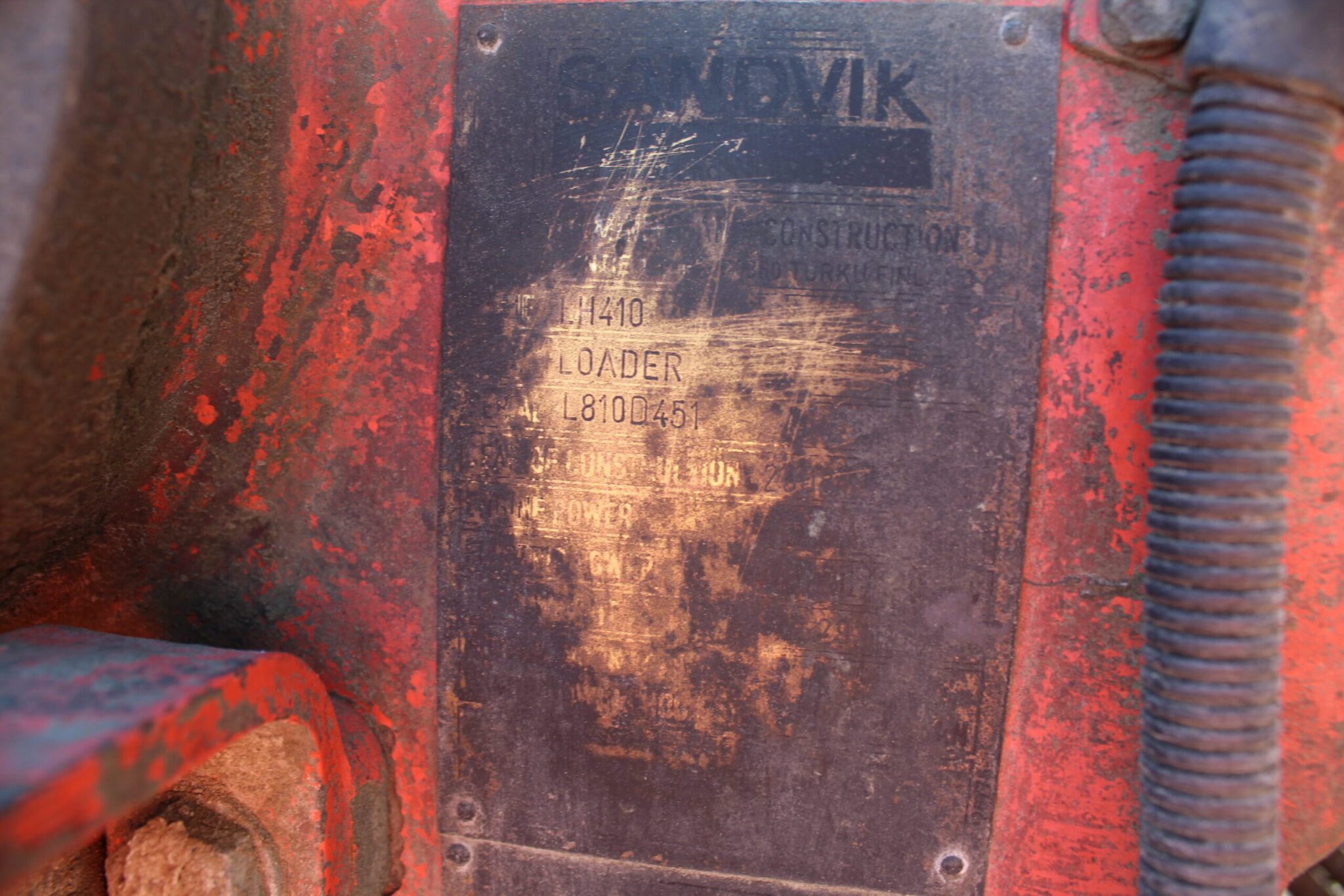 Sandvik LH410 Loader - MES Equipment