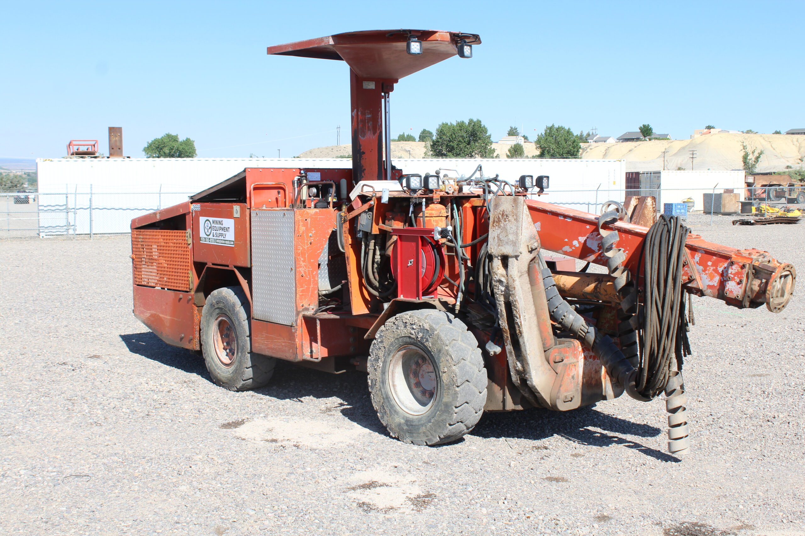 Tamrock Mercury Bolter - Mining Equipment & Supply LLC