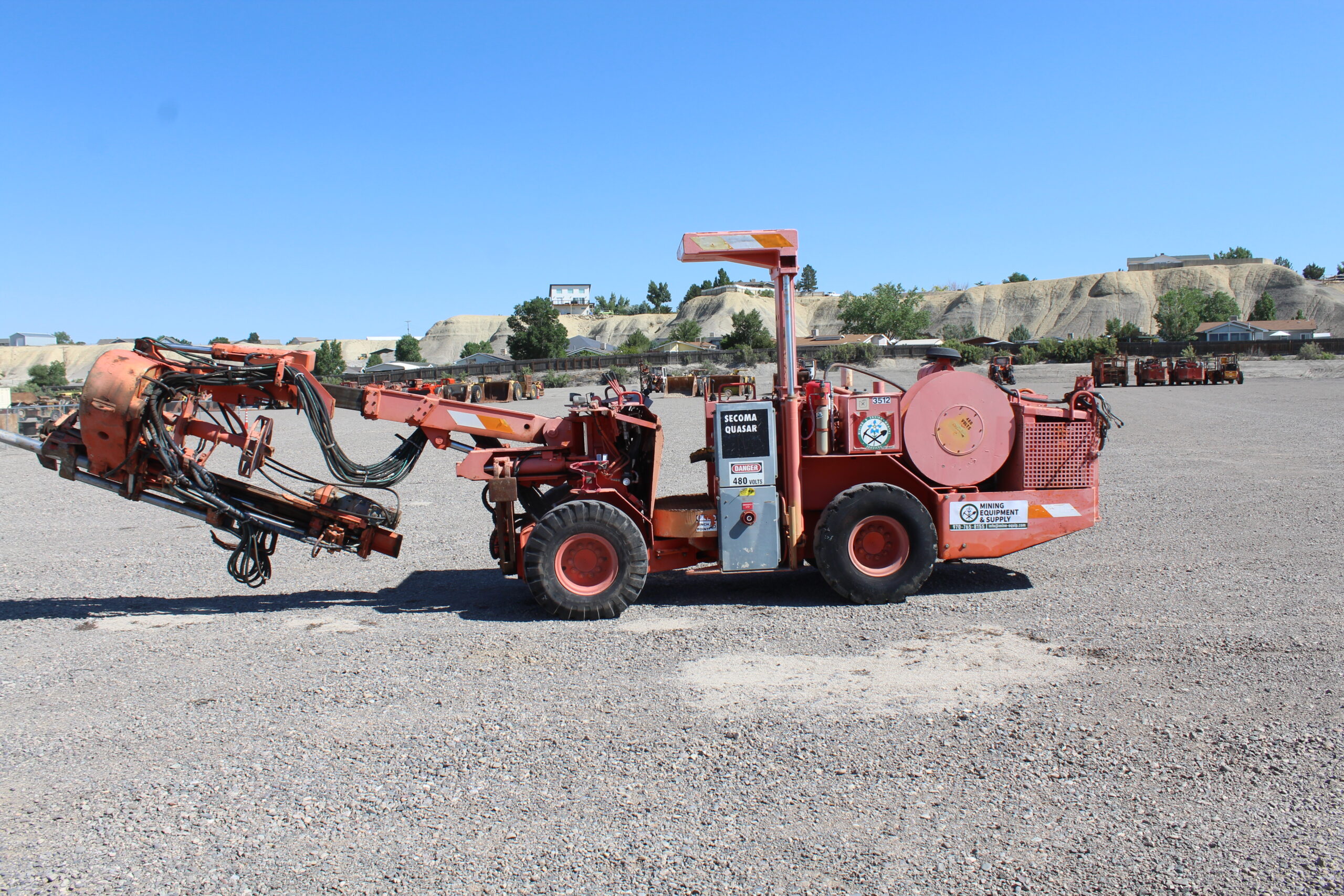 Secoma Quasar Bolter - Mining Equipment & Supply LLC