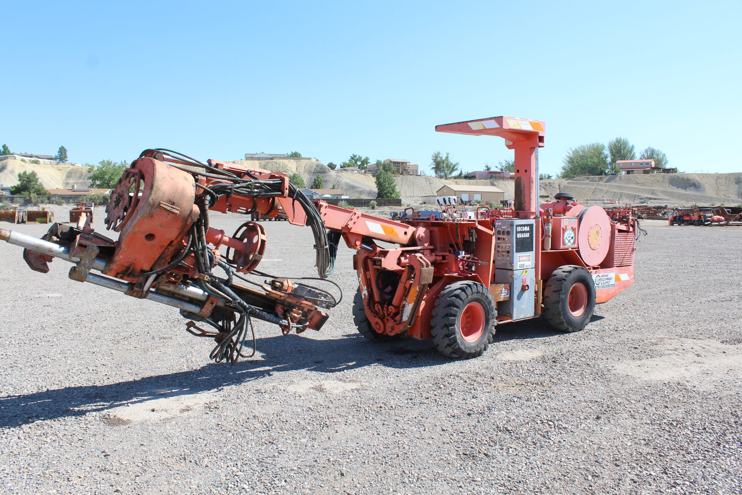 Secoma Quasar Bolter - Mining Equipment & Supply LLC