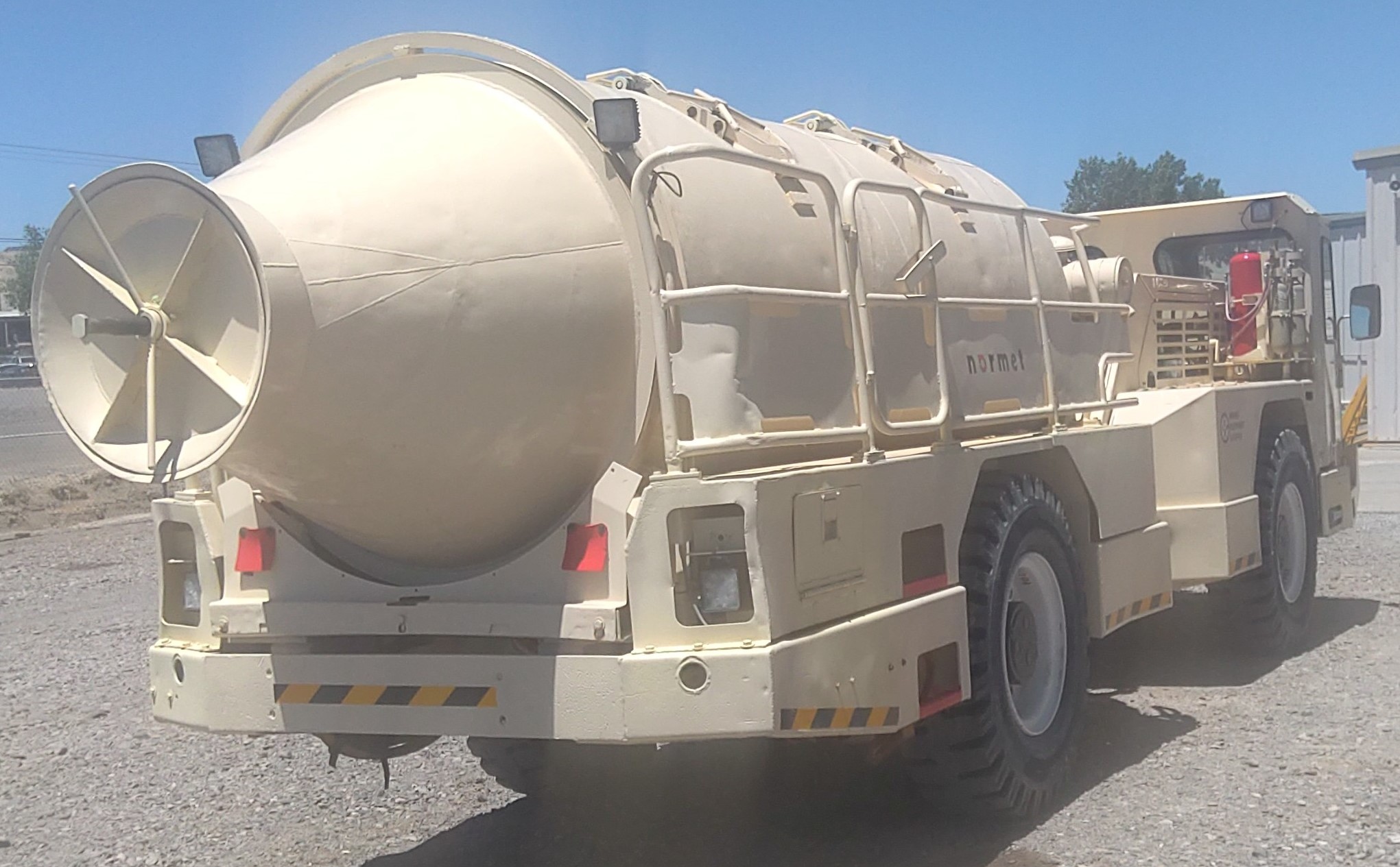 Normet Utimec 1500 Transmixer - Mining Equipment & Supply LLC