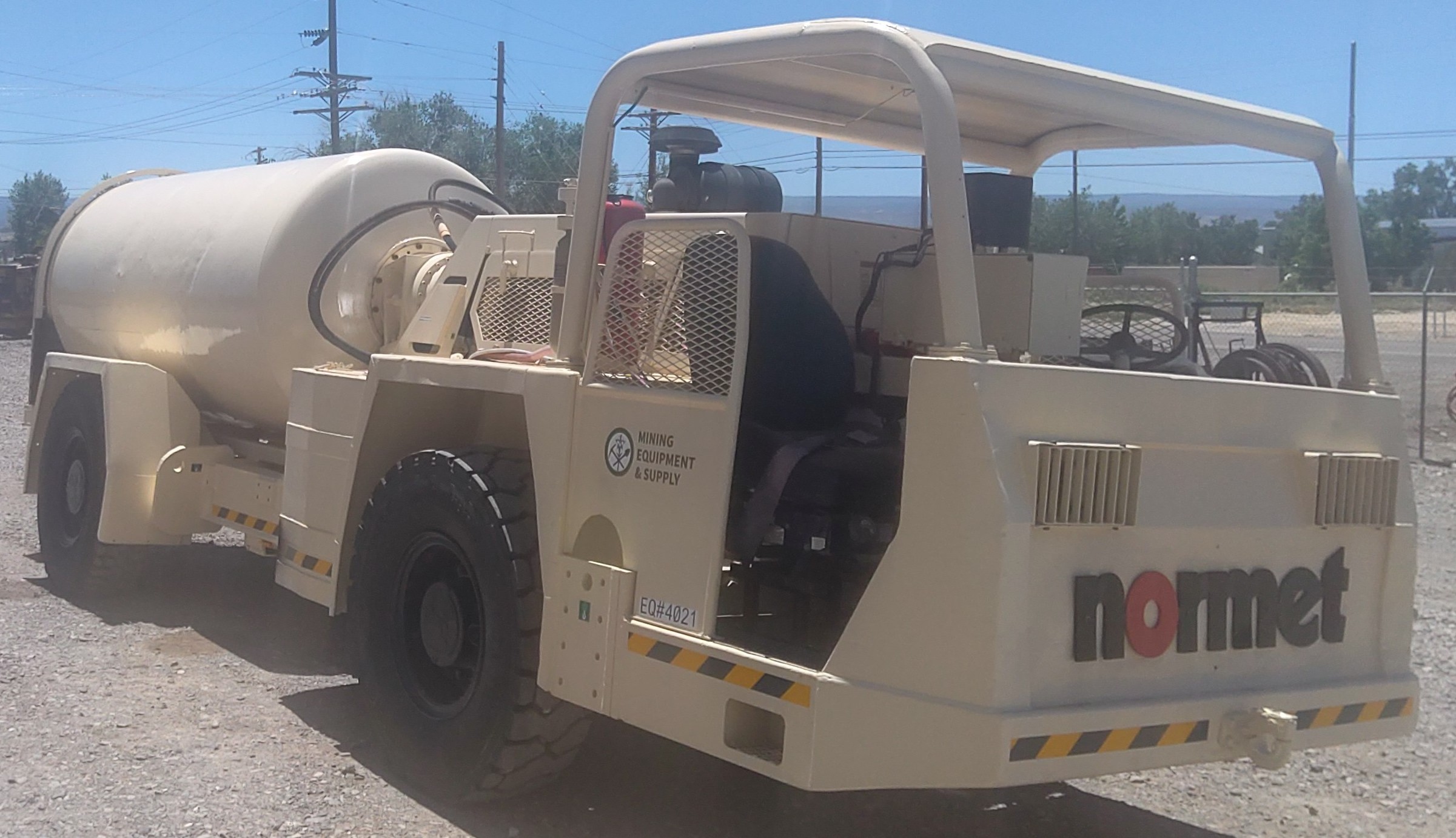 Normet Variomec 1050M Transmixer - Mining Equipment & Supply LLC