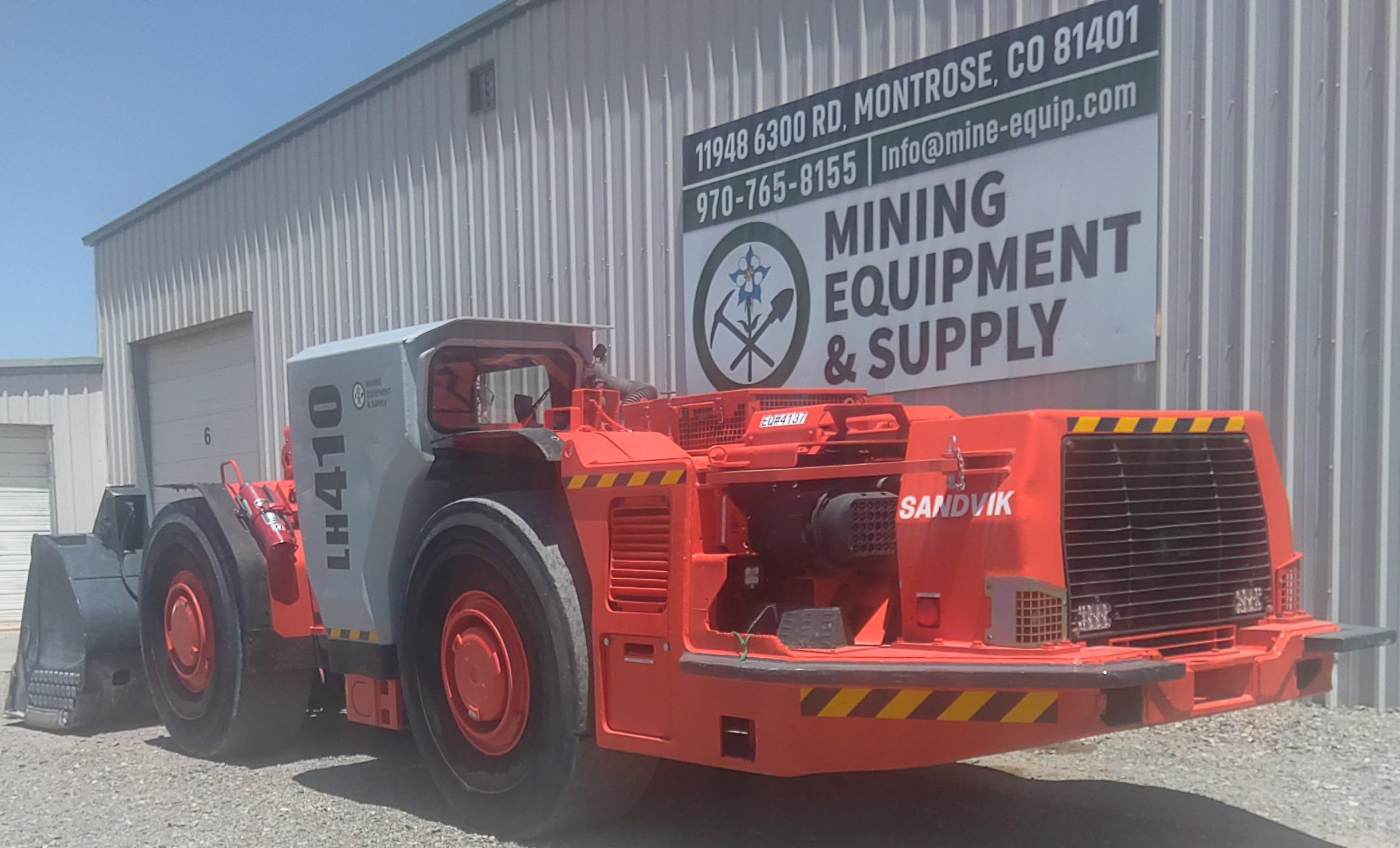 Sandvik Toro LH410 - Mining Equipment & Supply LLC