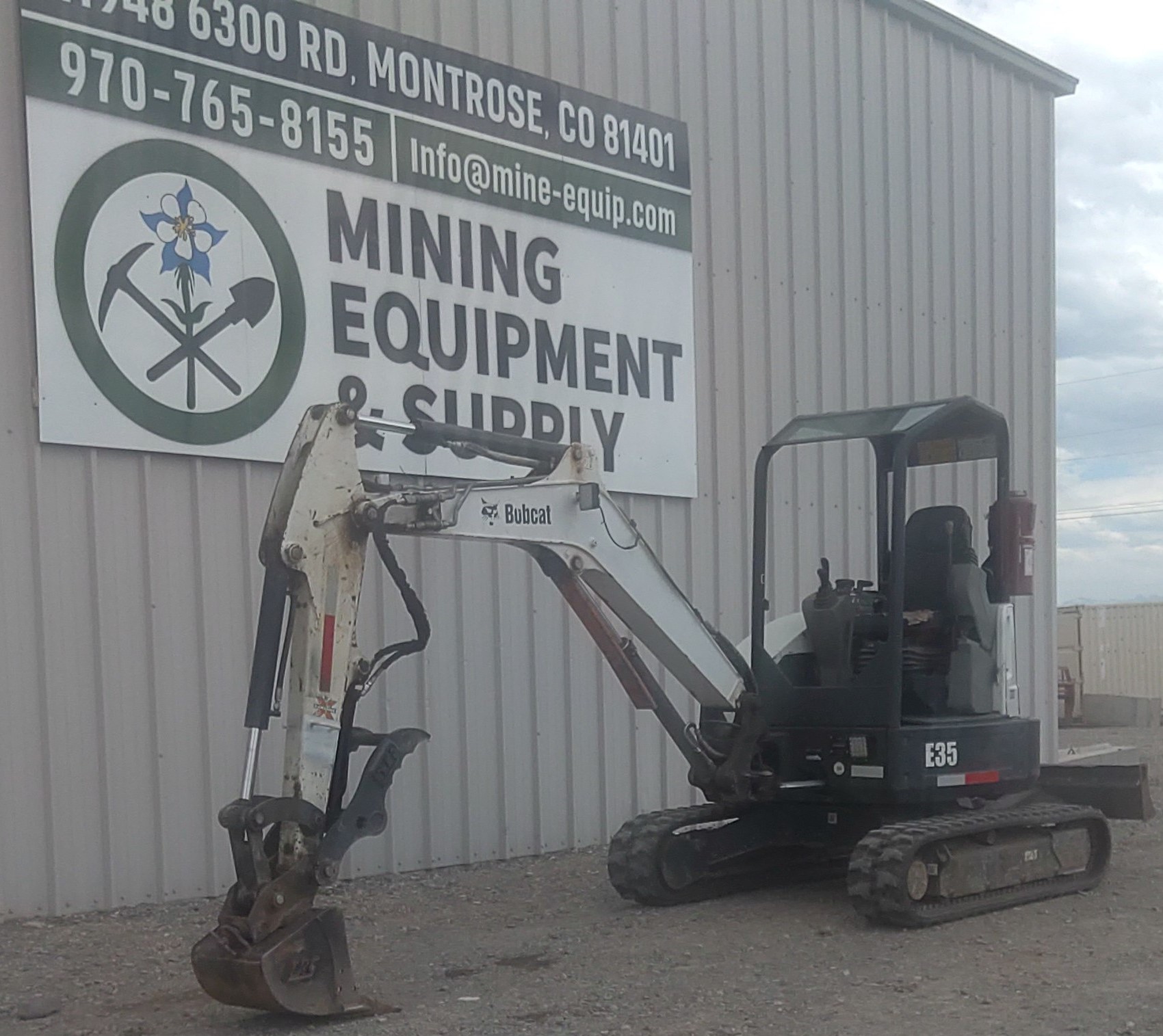 Bobcat E35 Excavator - Mining Equipment & Supply LLC